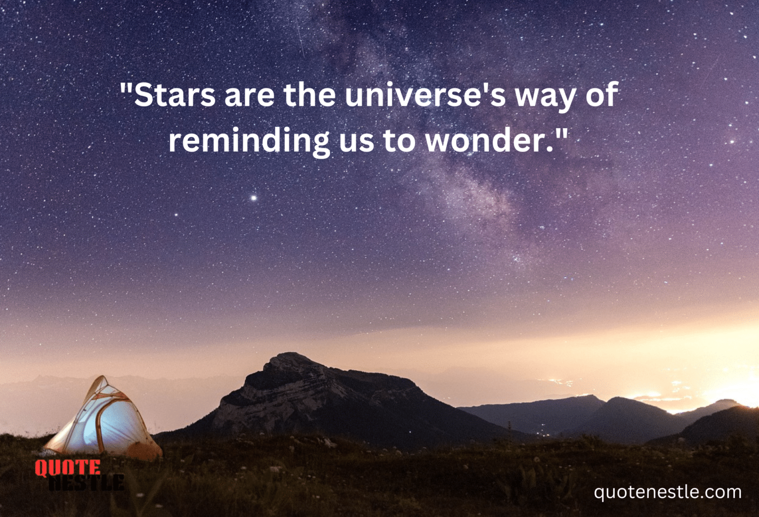 250+ Night Sky Quotes 2025 - Quote Nestle
