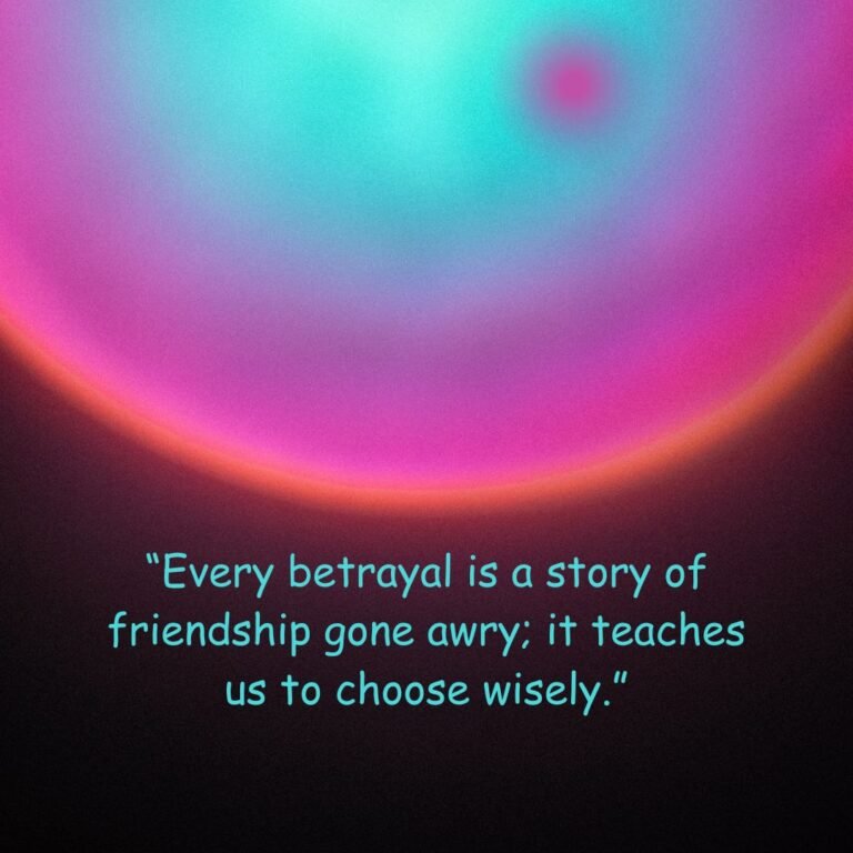 170+ Betrayal Quotes About Friendship for Tough Times