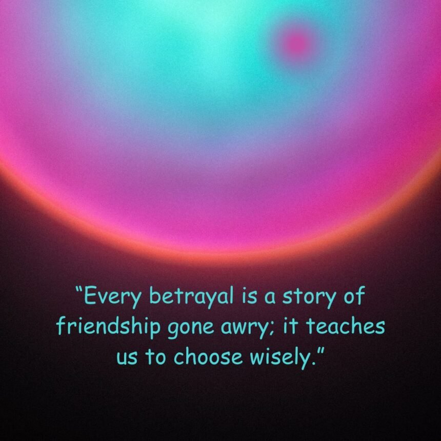 170+ Betrayal Quotes About Friendship for Tough Times