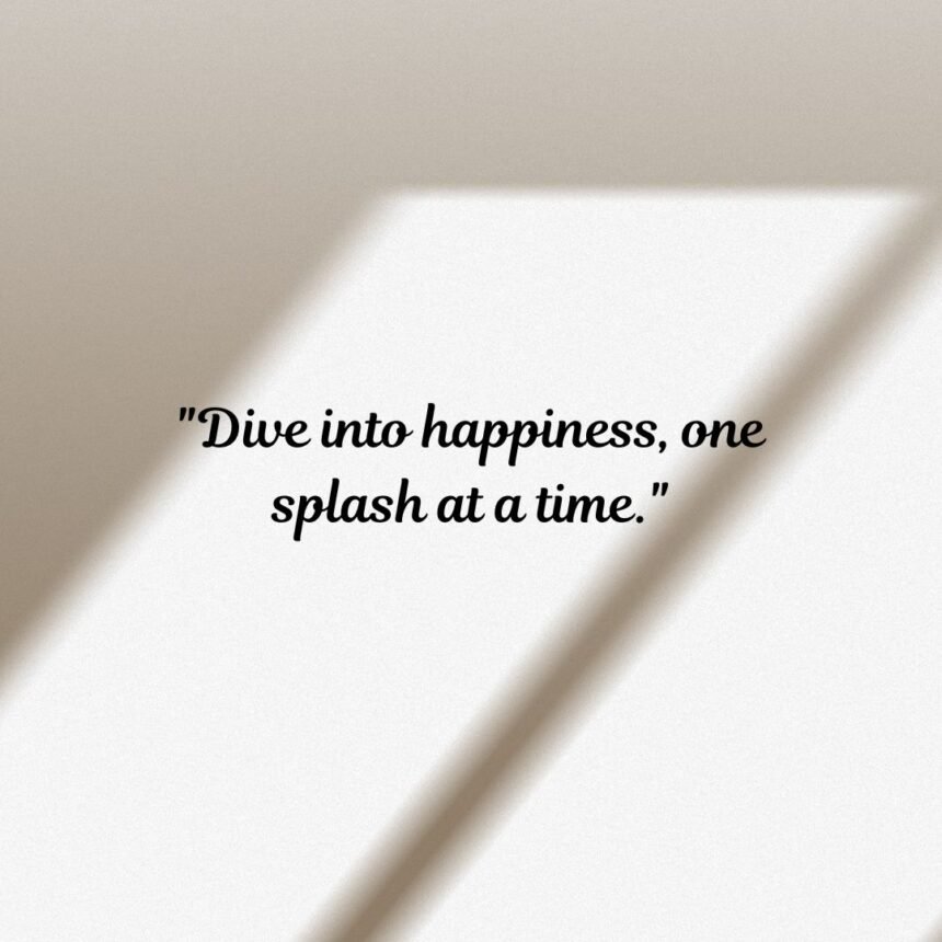 150+ Best Swimming Pool Quotes - Quote Nestle