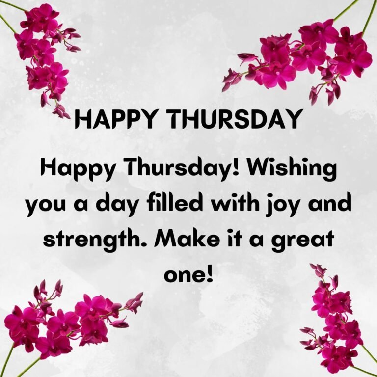 60+ Happy Thursday Blessings to Brighten Your Day
