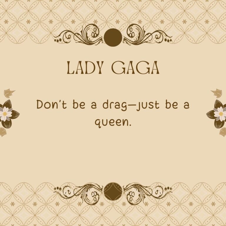 100+ Powerful Lady Gaga Quotes