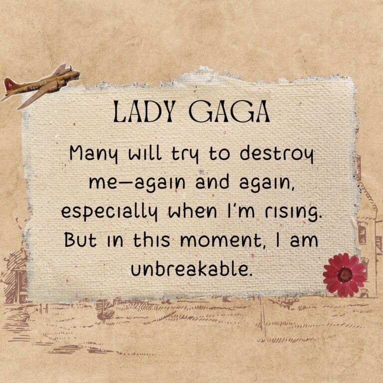 100+ Powerful Lady Gaga Quotes